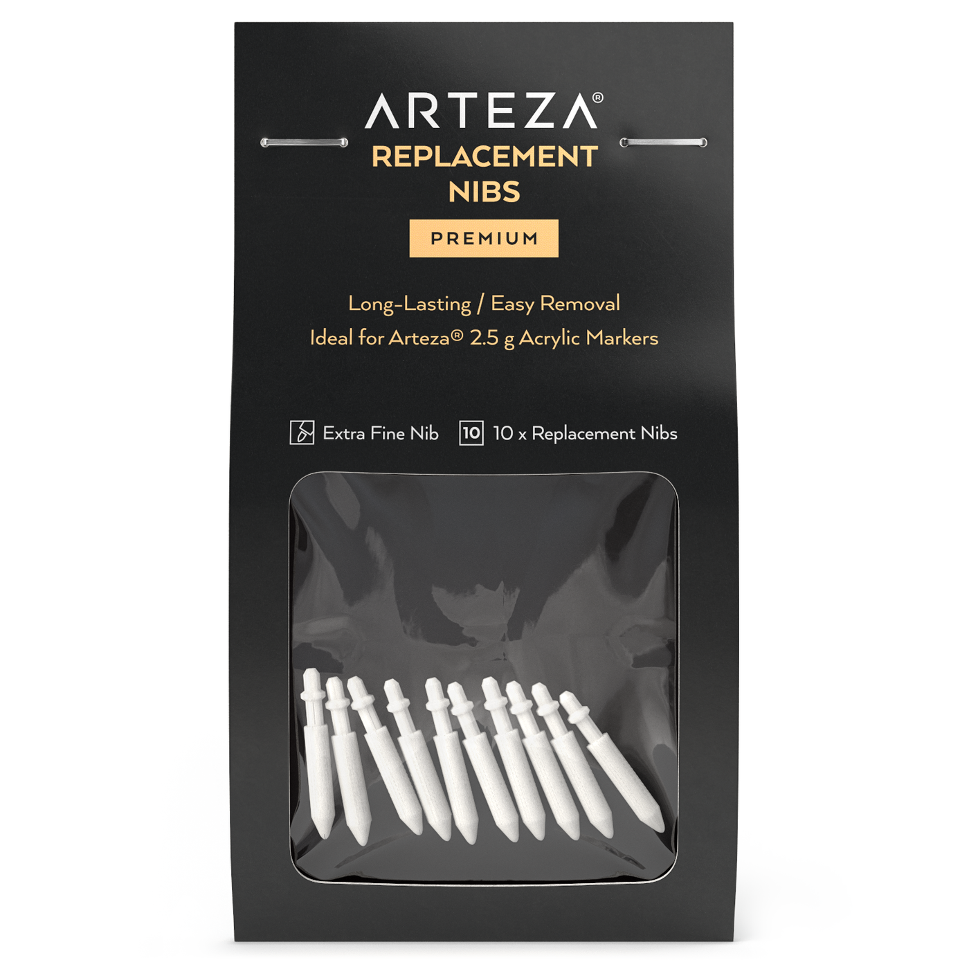 Extra-Fine Marker Replacement Nibs - Set of 10 — Arteza.co.uk