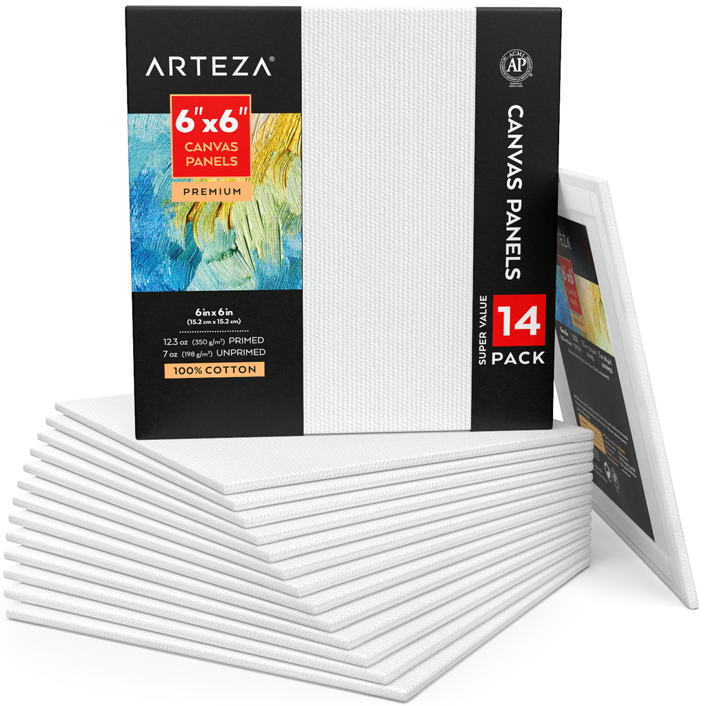 Canvas Panels — Arteza.co.uk