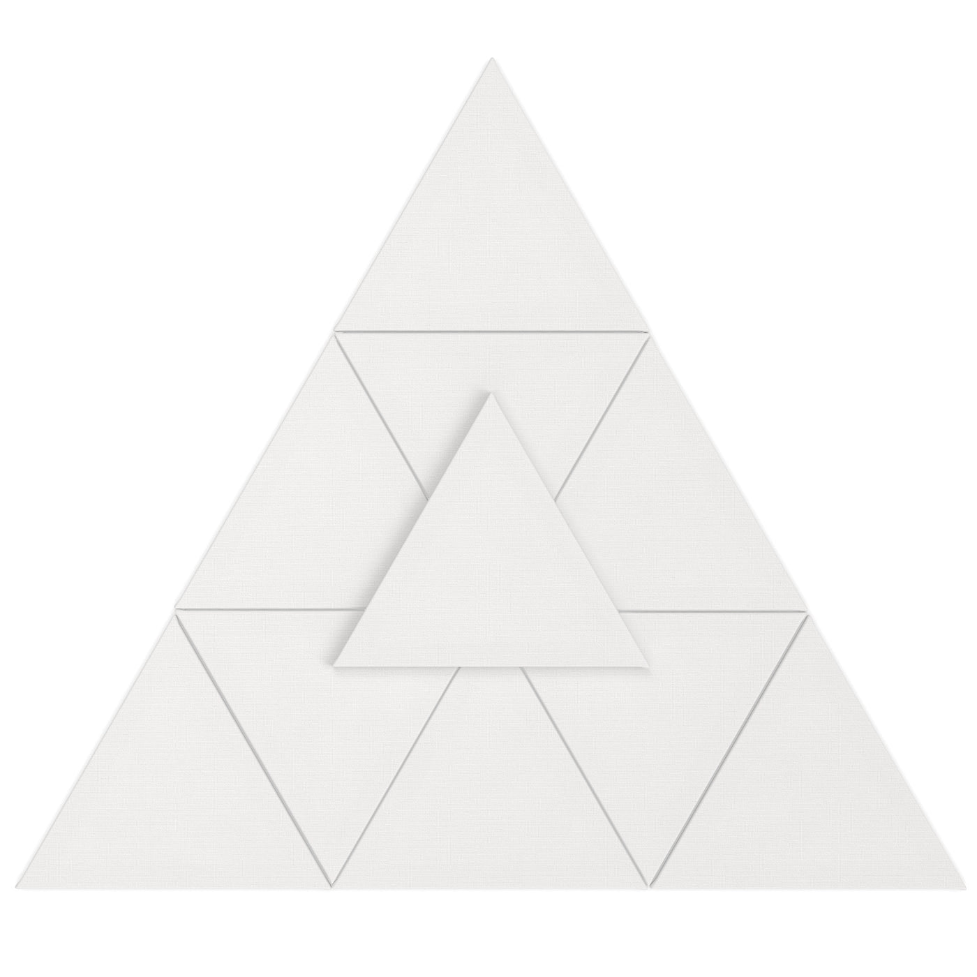 Triangle Stretched Canvas, 30.5cm Sides - Pack of 10 — Arteza.co.uk